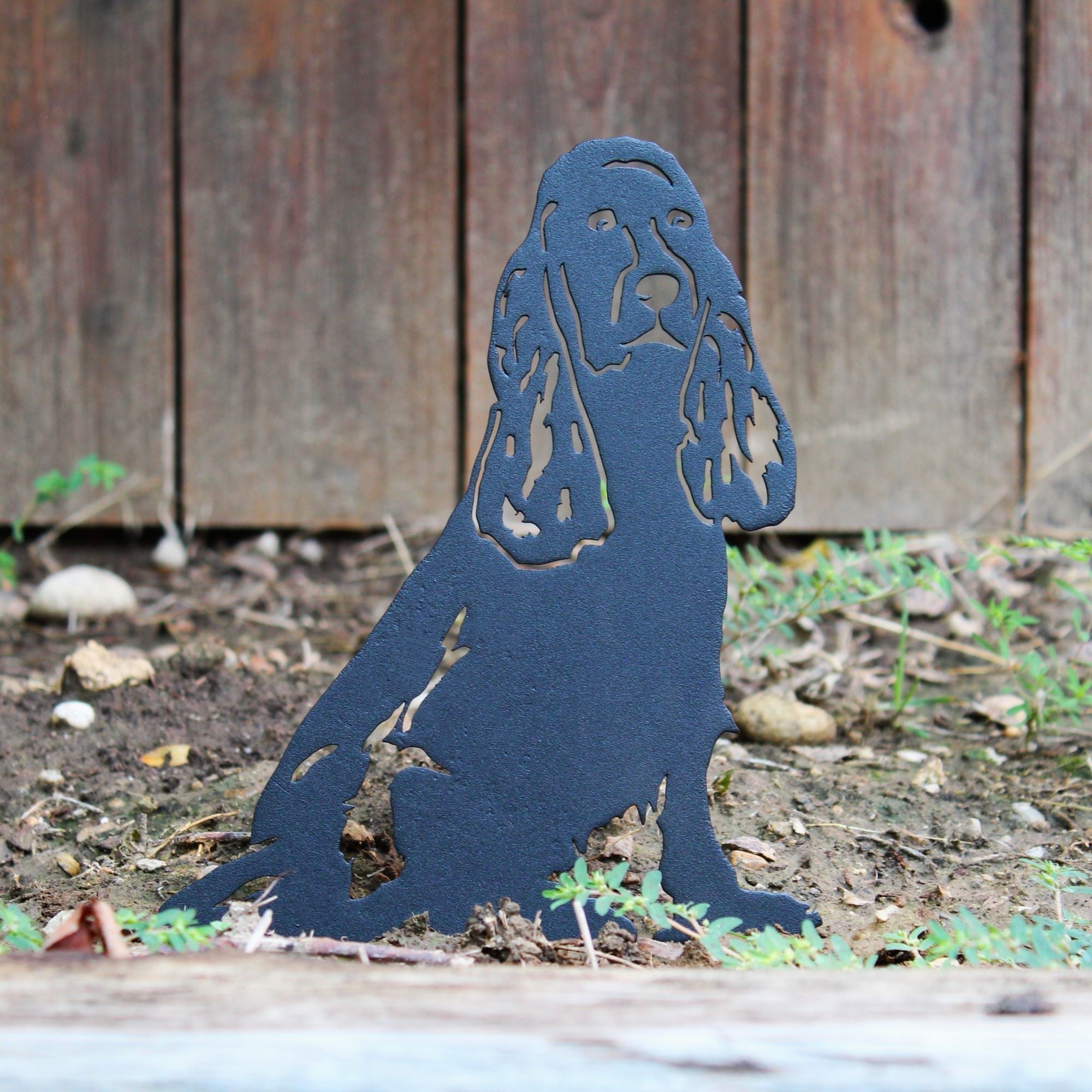 Springer Spaniel Garden Stake - Henderson Garden Supply