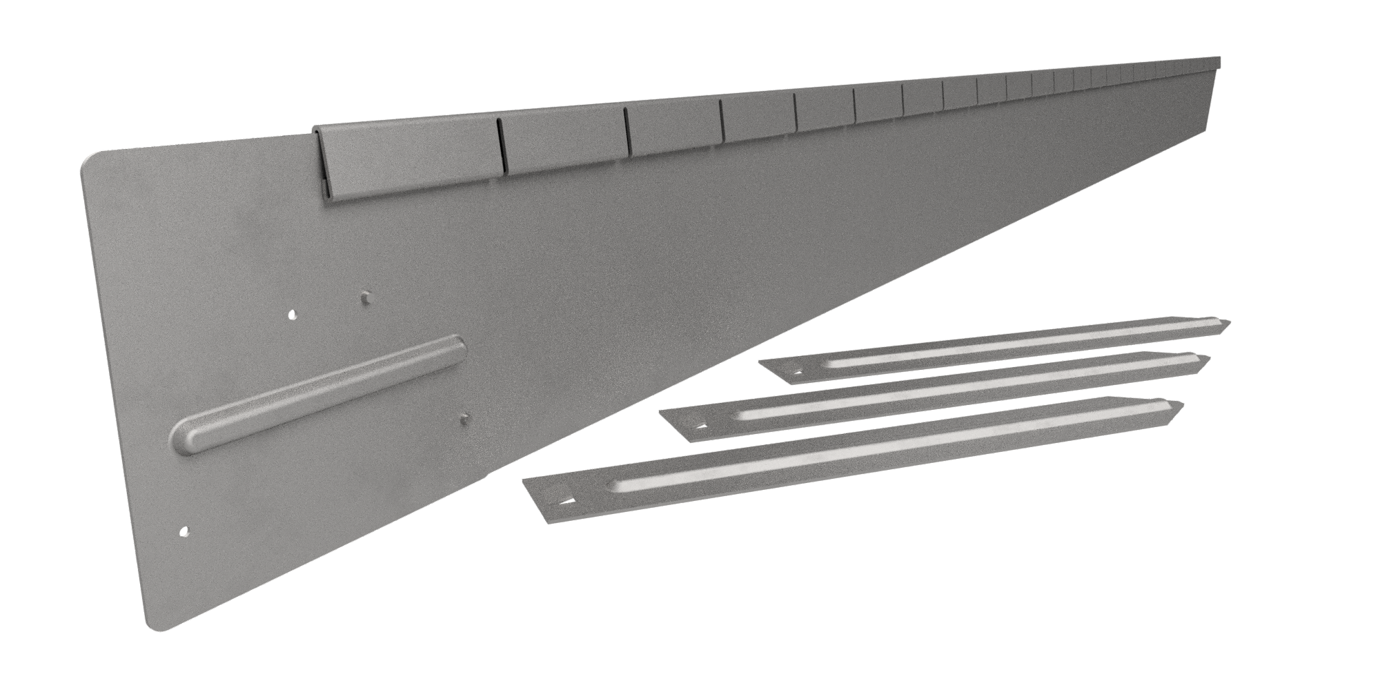 6" Height Flexible Steel Edging - Galvanized – Henderson Garden Supply