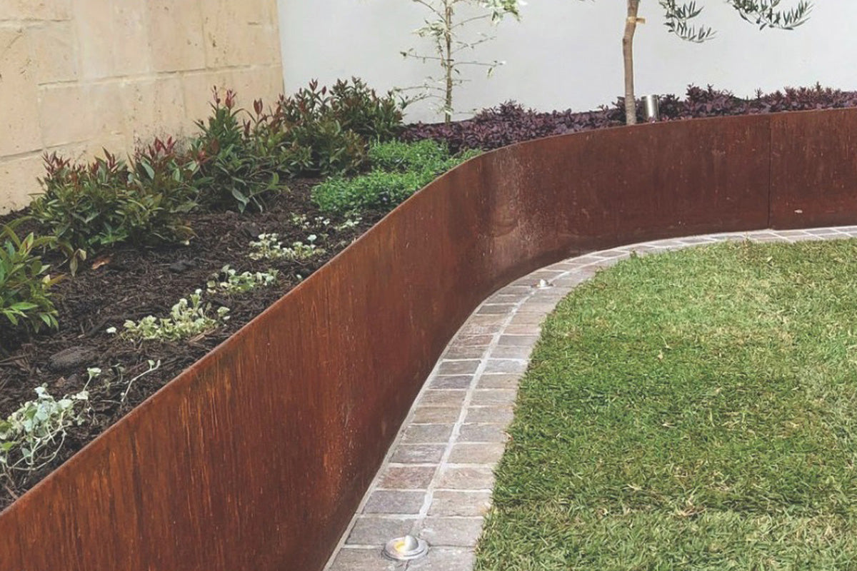 22"H Tall Metal Landscape Edging | Henderson Garden Supply