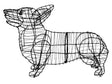 Light Up Corgi Topiary Sculpture | Henderson Garden Supply